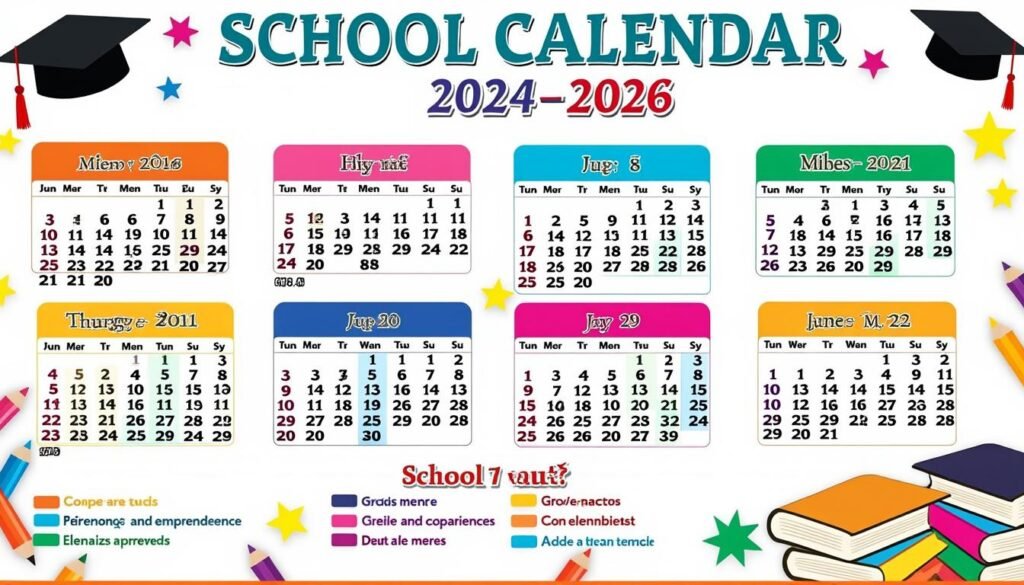 Le calendrier des congés scolaires 2024-2026 📅🎒